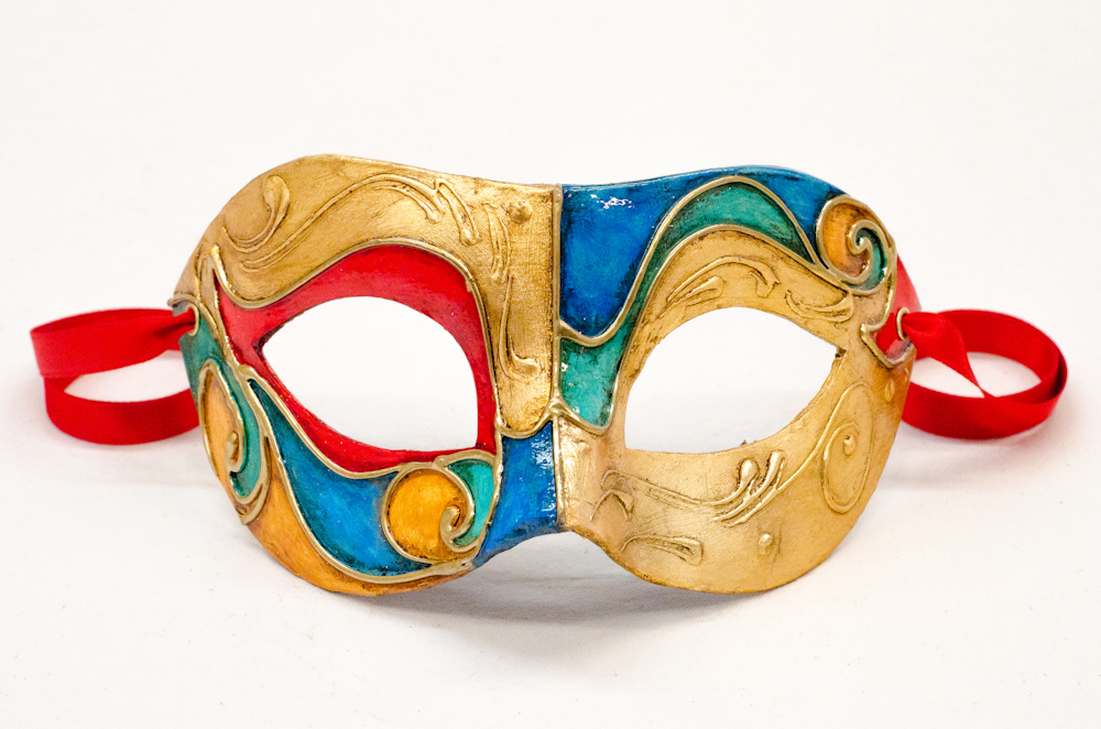 Colombina mask for sale - Rosy 1