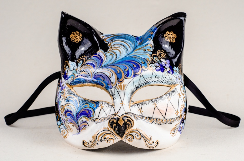 Cat Masquerade Mask